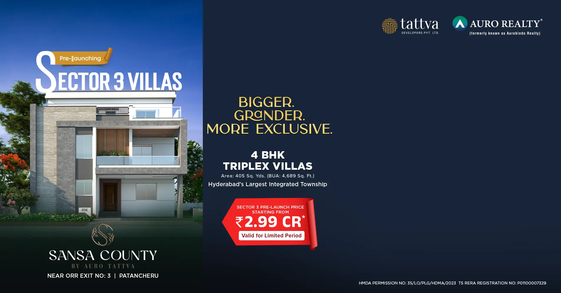 Sansa County by Auro Tattva | Villas